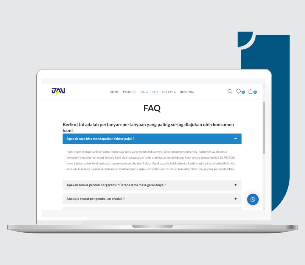 Website Philips Bekasi | Qlausa